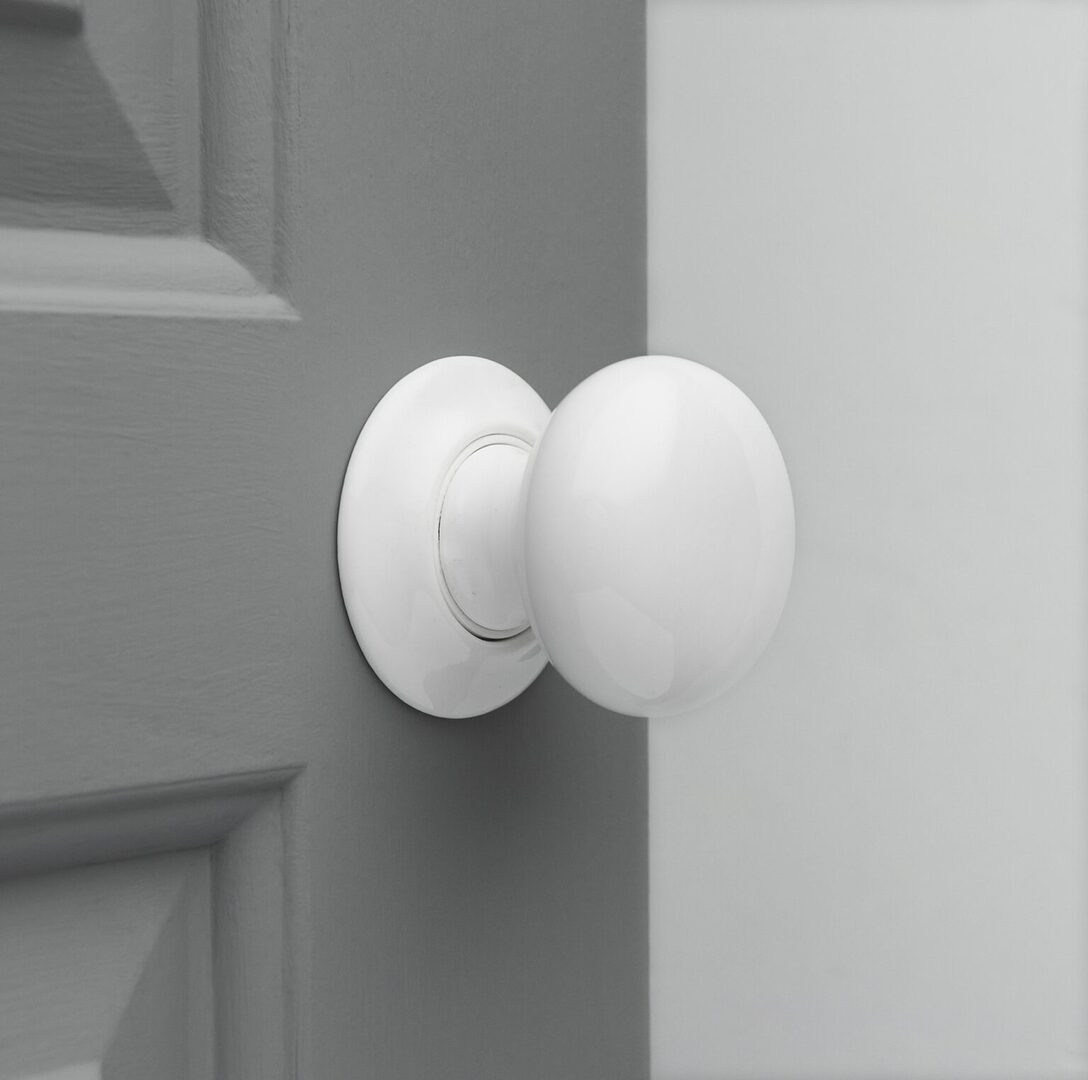 Porcelain Door Knobs White - Grace & Glory Home