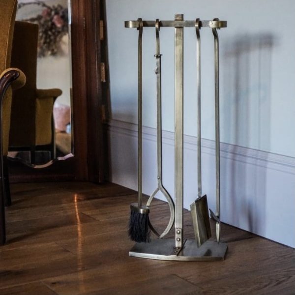 Brass Fireside Tool Set