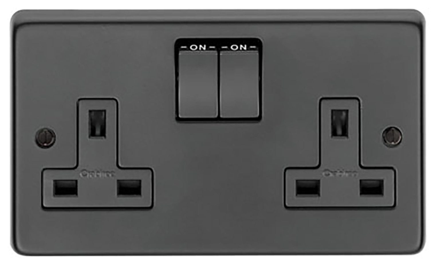 MB Double 13 Amp Switched Socket - Grace & Glory