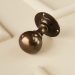 Round Door Knobs (Pair) - Antique Brass - Grace & Glory