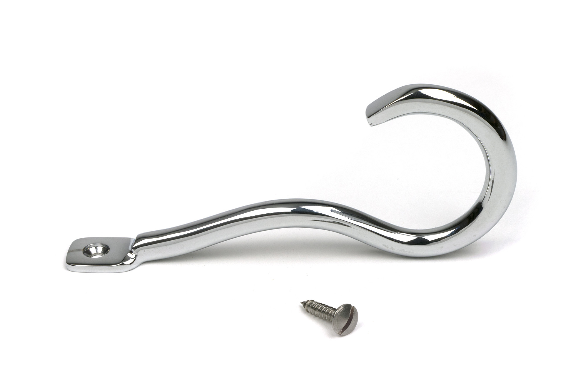 Polished Chrome Anchor Coat Hook - Grace & Glory