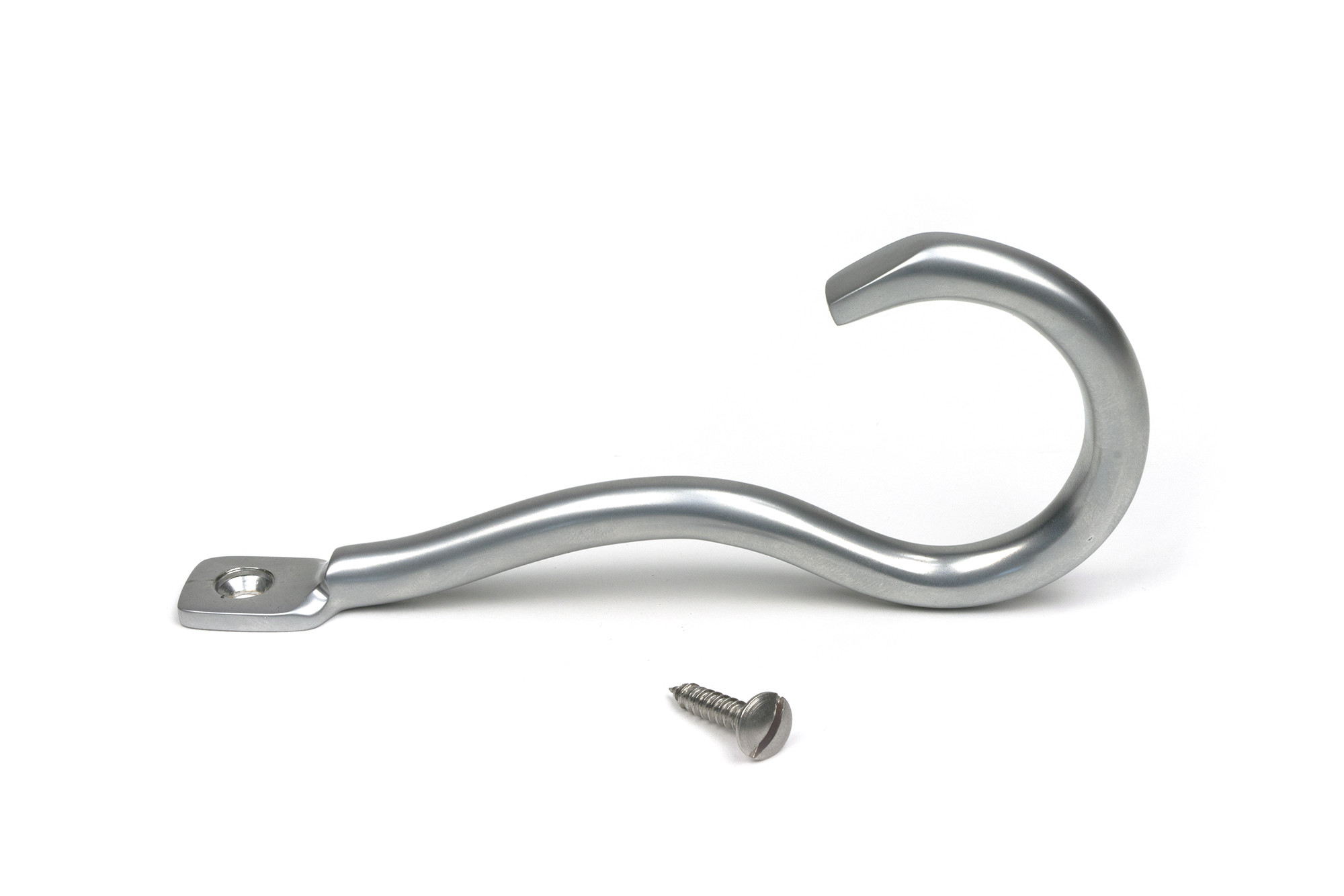 Satin Chrome Anchor Coat Hook - Grace & Glory