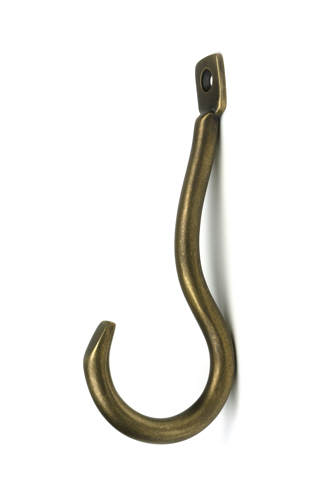Burnished Brass Anchor Coat Hook - Grace & Glory