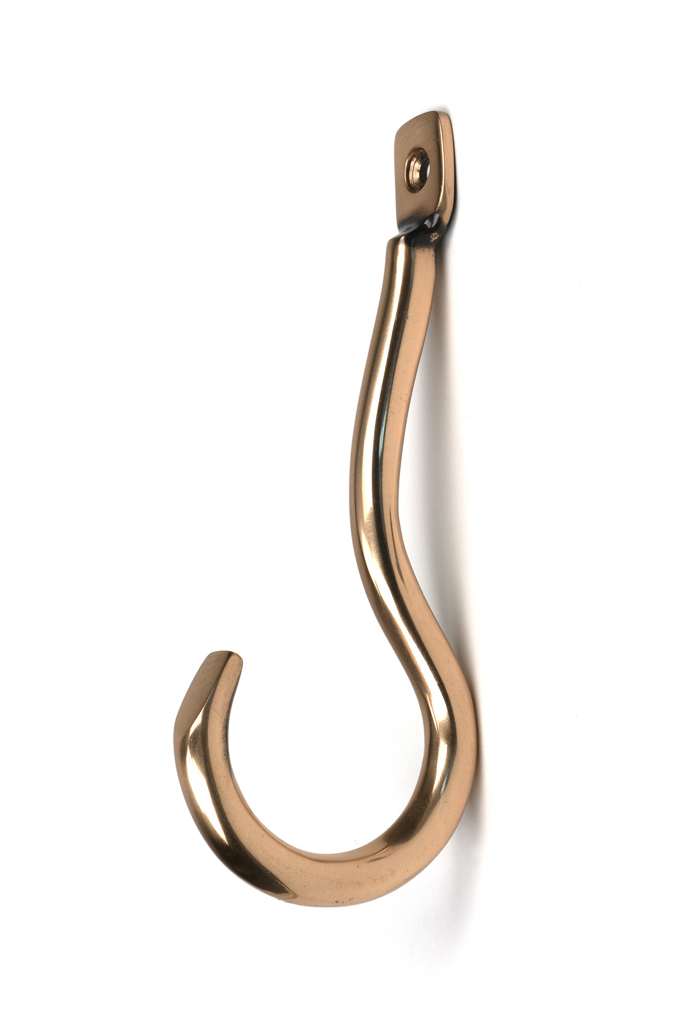 Polished Bronze Anchor Coat Hook - Grace & Glory