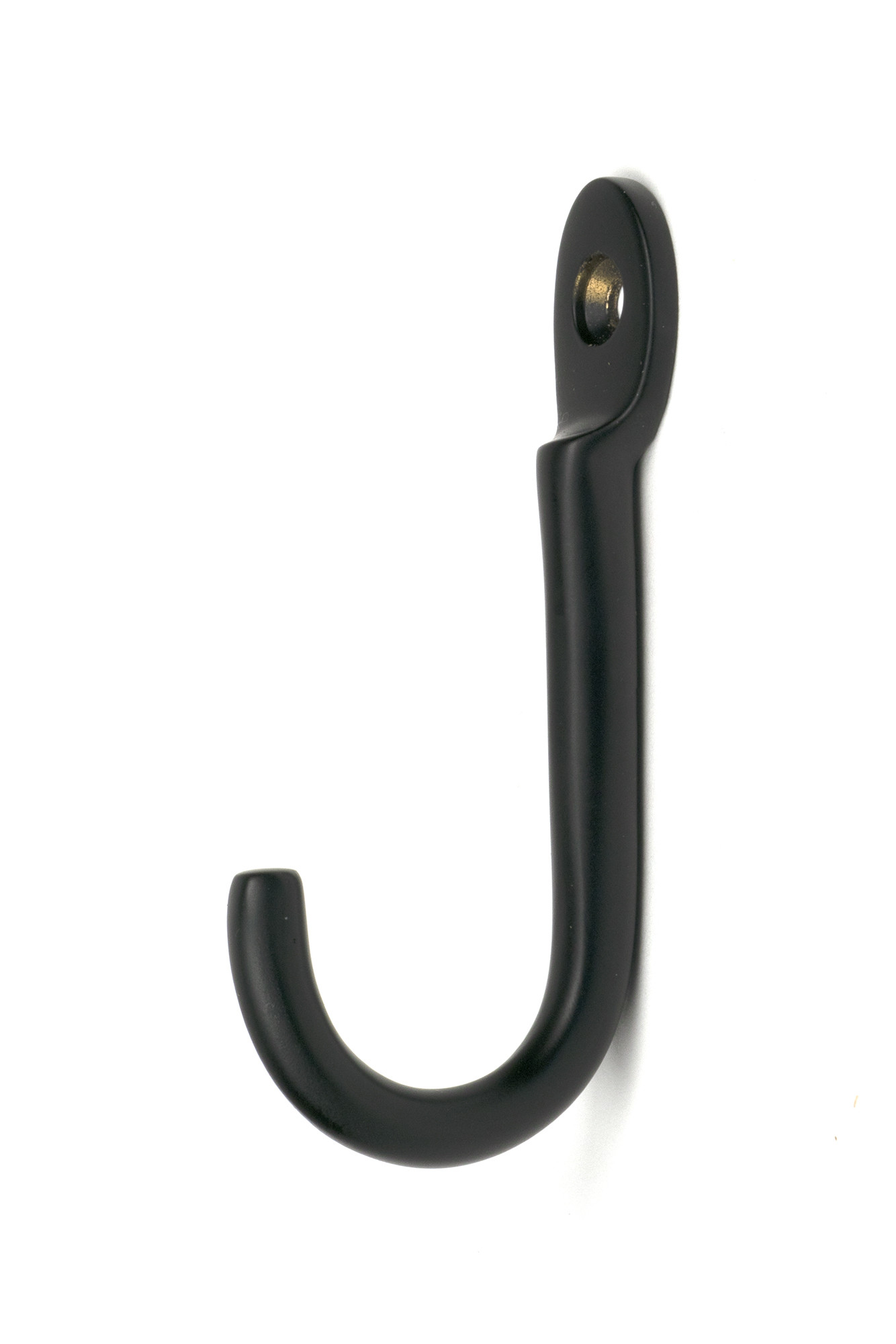 Matt Black Traditional Coat Hook - Grace & Glory