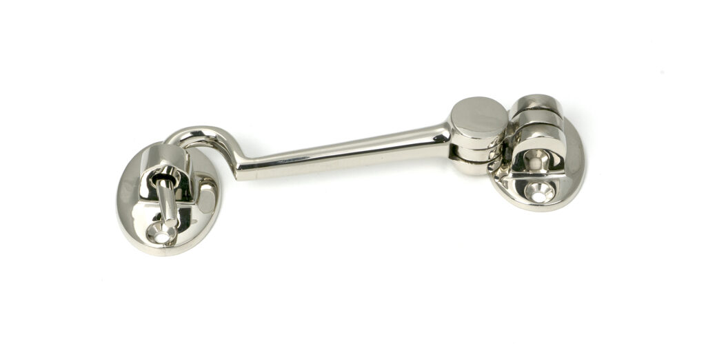 Polished Nickel 4" Cabin Hook - Grace & Glory