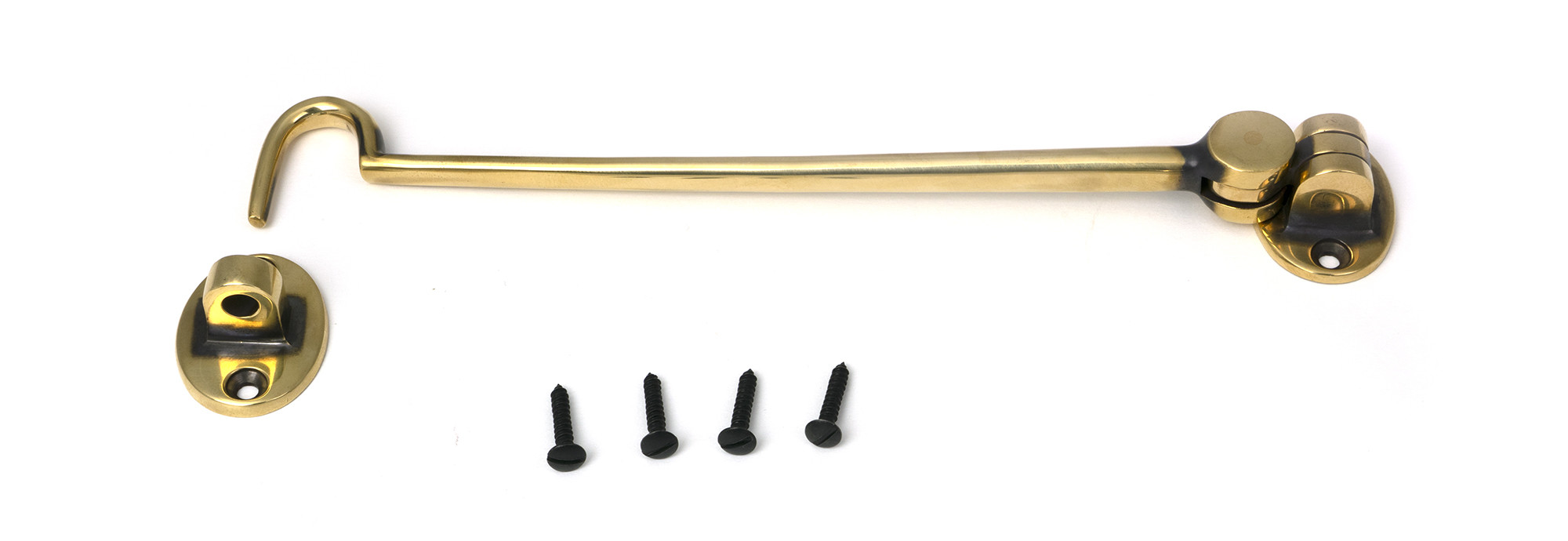 Aged Brass 8" Cabin Hook - Grace & Glory